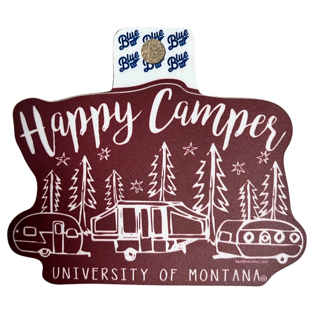 UM Sticker Happy Camper | PaddleHeads Post